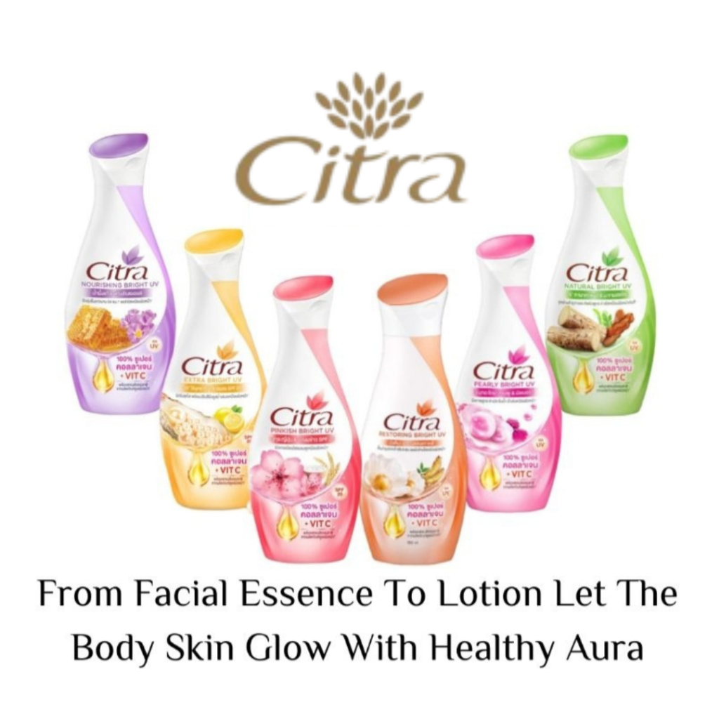 CITRA Bright UV Skin Moisturizer Super Collagen Vitamin Whitening Body ...