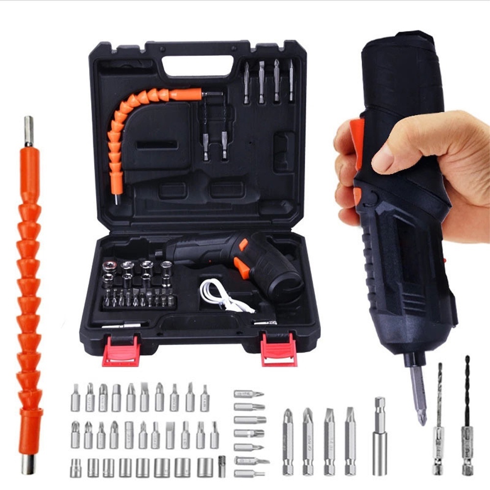 Drill Cordless Electric Screwdriver Drill 3.6V Cordless Drill Machine ...