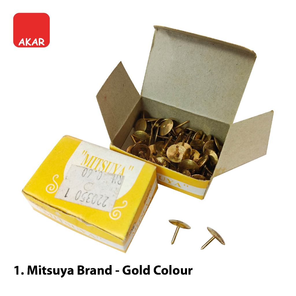Thumb Tack / Mitsuya / S206 / EPAL / Square Thumb Tacks | Shopee Singapore