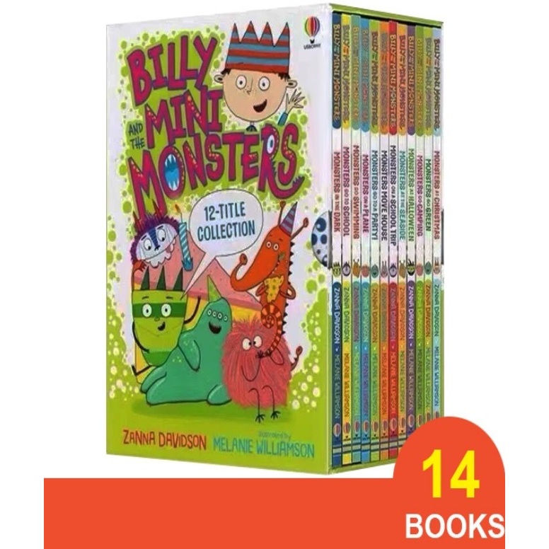Billy and the Mini Monsters Collection Box Set (12 Books) | Shopee ...