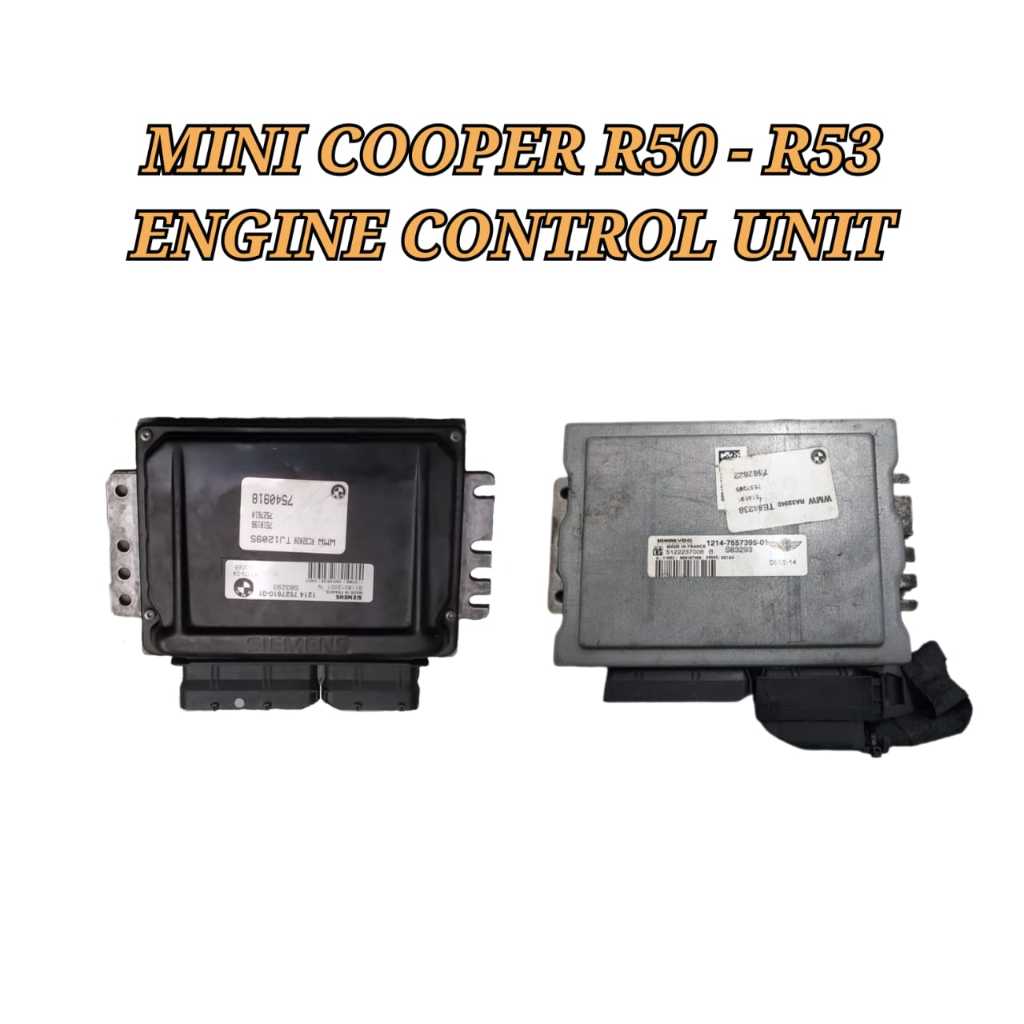 Engine Control Unit / ECU / Computer Box Mini Cooper R50 R51 R52 R53 1 ...
