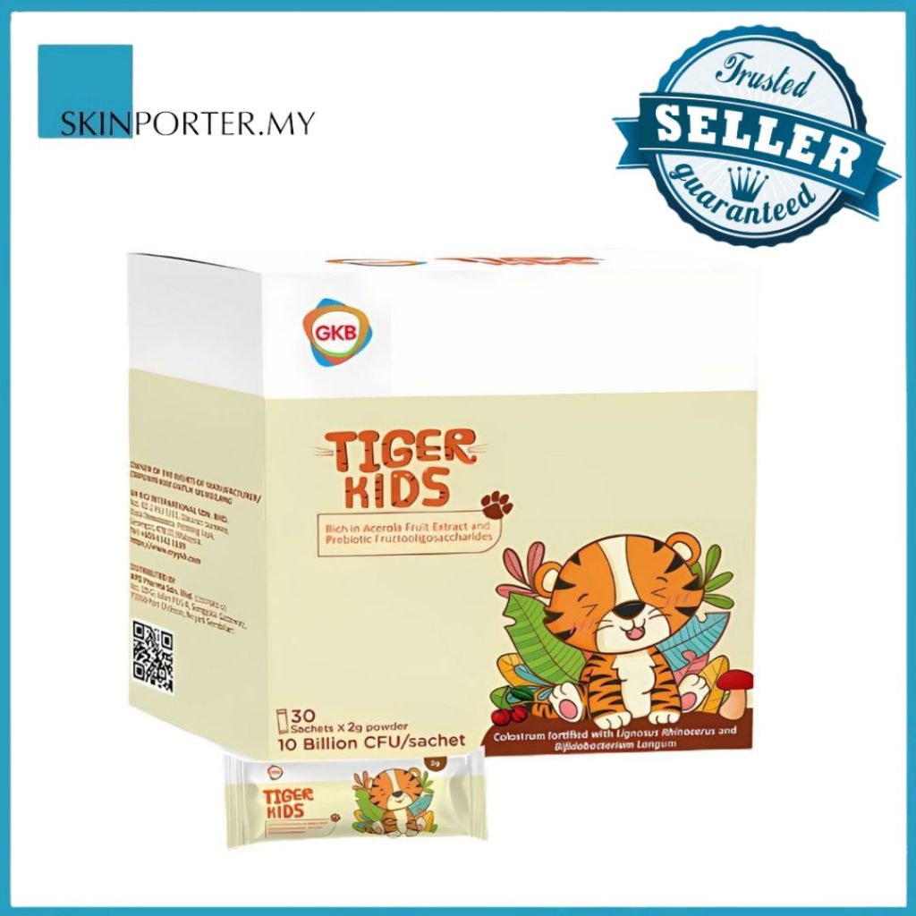 SKINPORTER GKB Tiger Kids Immunity Booster (2g X 30s) | Tiger milk ...