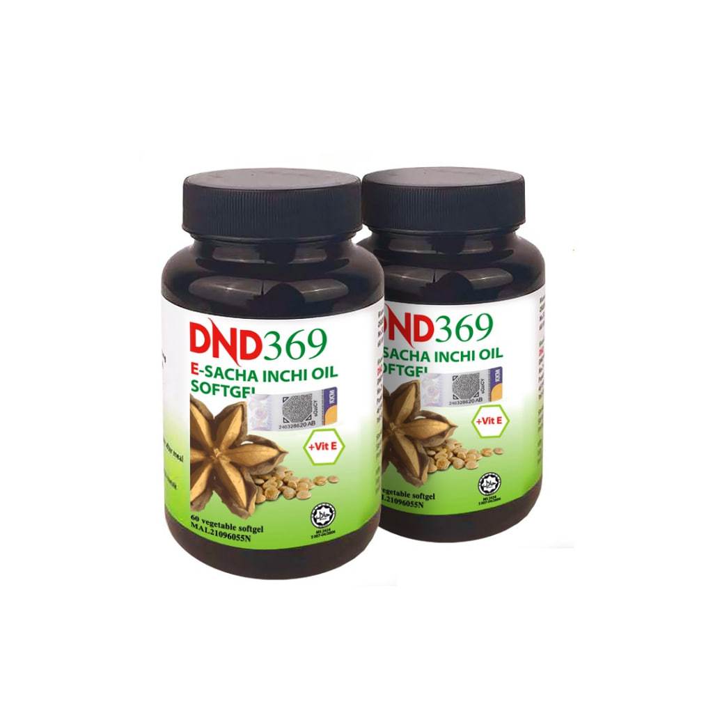 DND 369 E-SACHA INCHI OIL SOFTGEL (1 BOTOL ) | Shopee Singapore