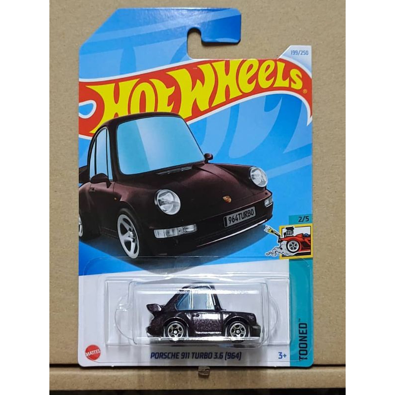 HOTWHEELS PORSCHE 911 TURBO TOONED (DARK PURPLE) | Shopee Singapore