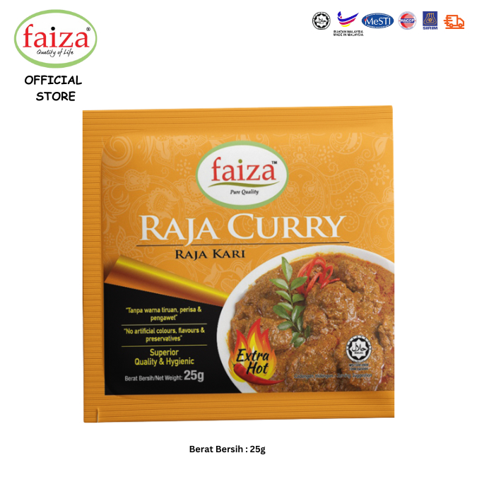 Faiza's Curry King Spice (25gm) | Shopee Singapore