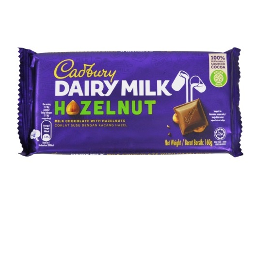 CADBURY Dairy Milk Chocolate Hazelnut 160g | Shopee Singapore