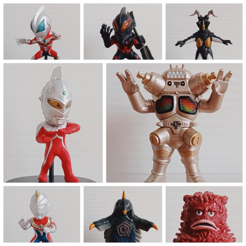 Ultraman Candy Toy Converge Motion Seven Ace Father Monster Kaiju NO ...