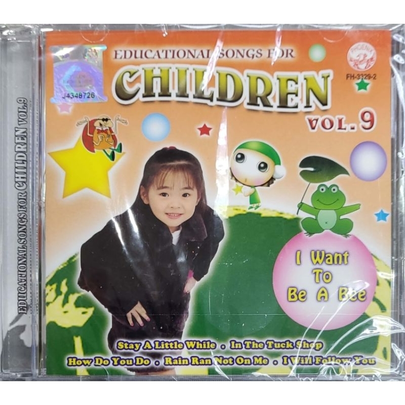 Educational Songs For Children - Vol.9 (CD) | Shopee Singapore