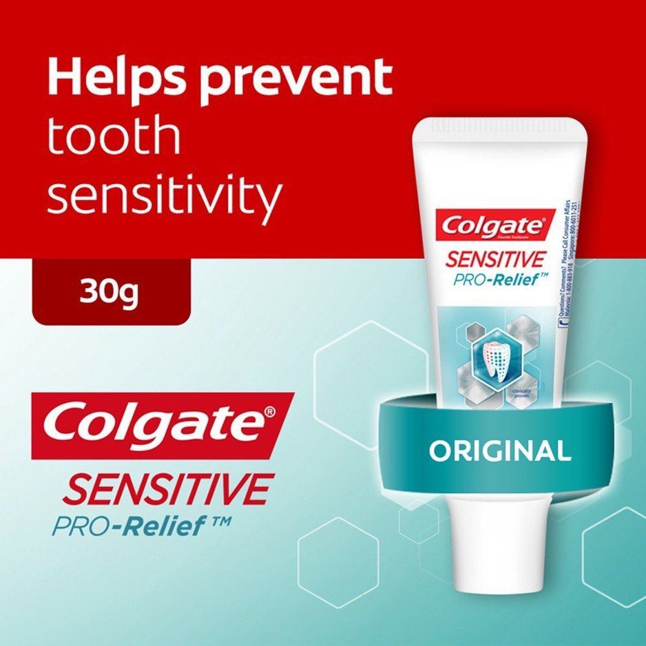 COLGATE Sensitive Pro-Relief Toothpaste 30G ( Suitable For Travel ...