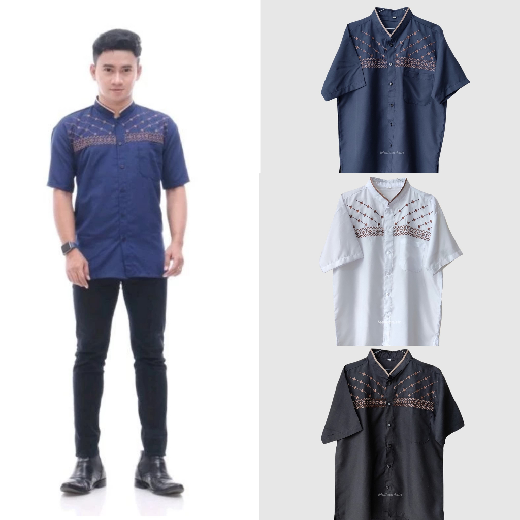 PRODUK BAHARU KOKO JASUKE SUPER EXLUSIVE | NAVY| WHITE | Baju Viral ...