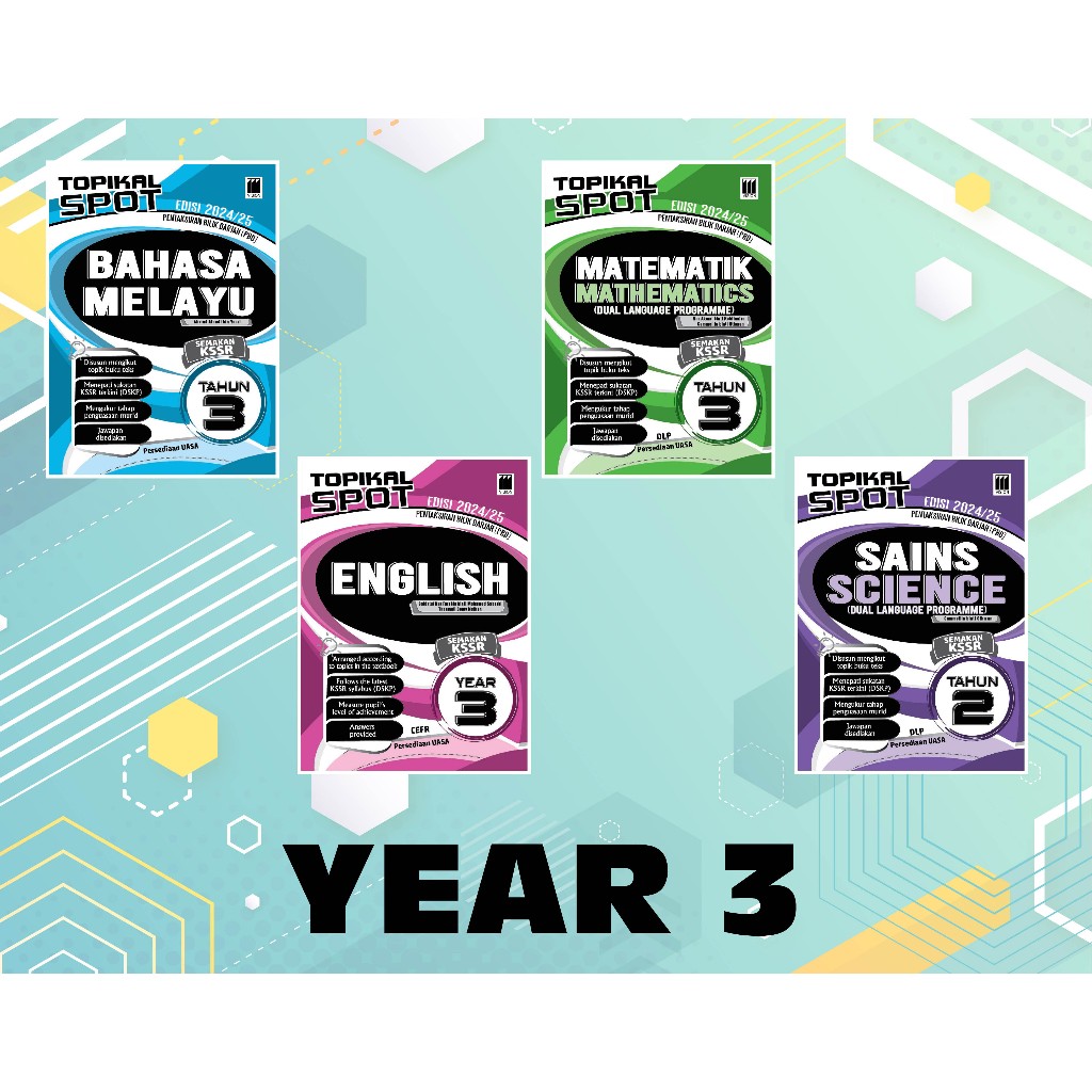 Vision - Topical SPOT KSSR 2024/25 3th Edition (SET) [Dwiling, Topical ...