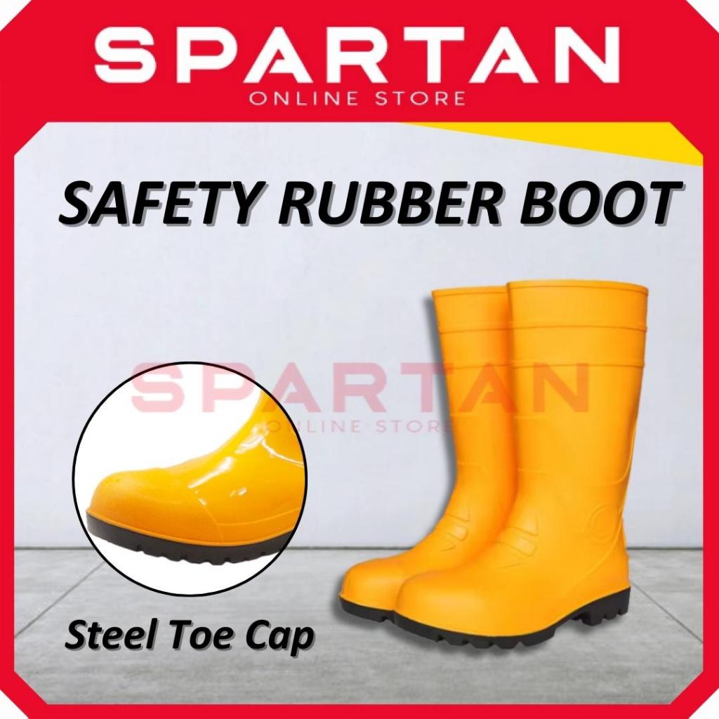 SAFETY RUBBER BOOT (+Steel Toe Cap) | Safety Shoe | Kasut Getah Kuning ...