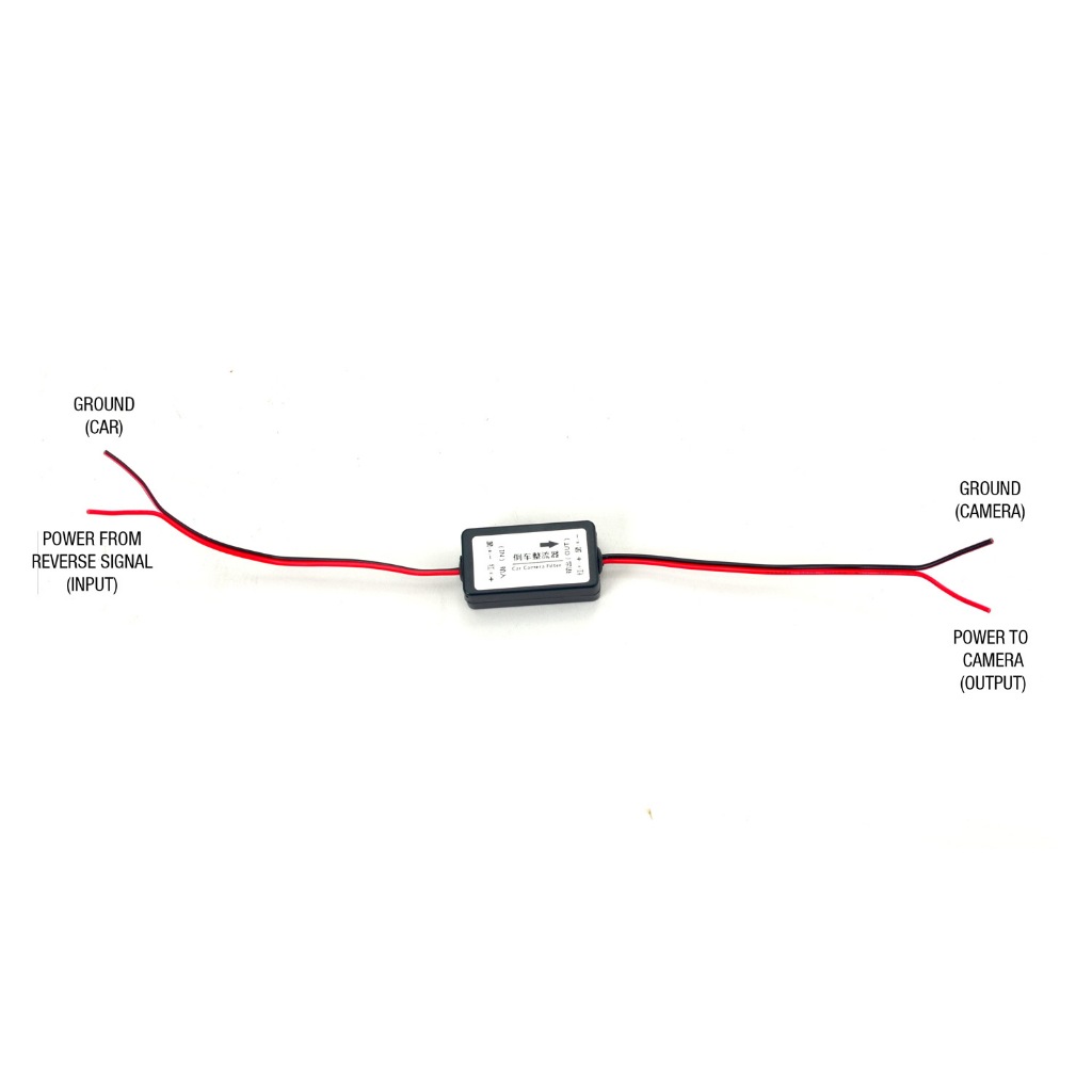 Car Reverse Back-Up Camera Video Signal Interference Regulator | Shopee ...