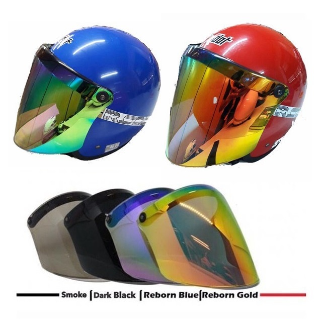 Yamaha XDOT TW01 Visor For All 3 Button Helmet (Suitable For MS88/RS88 ...