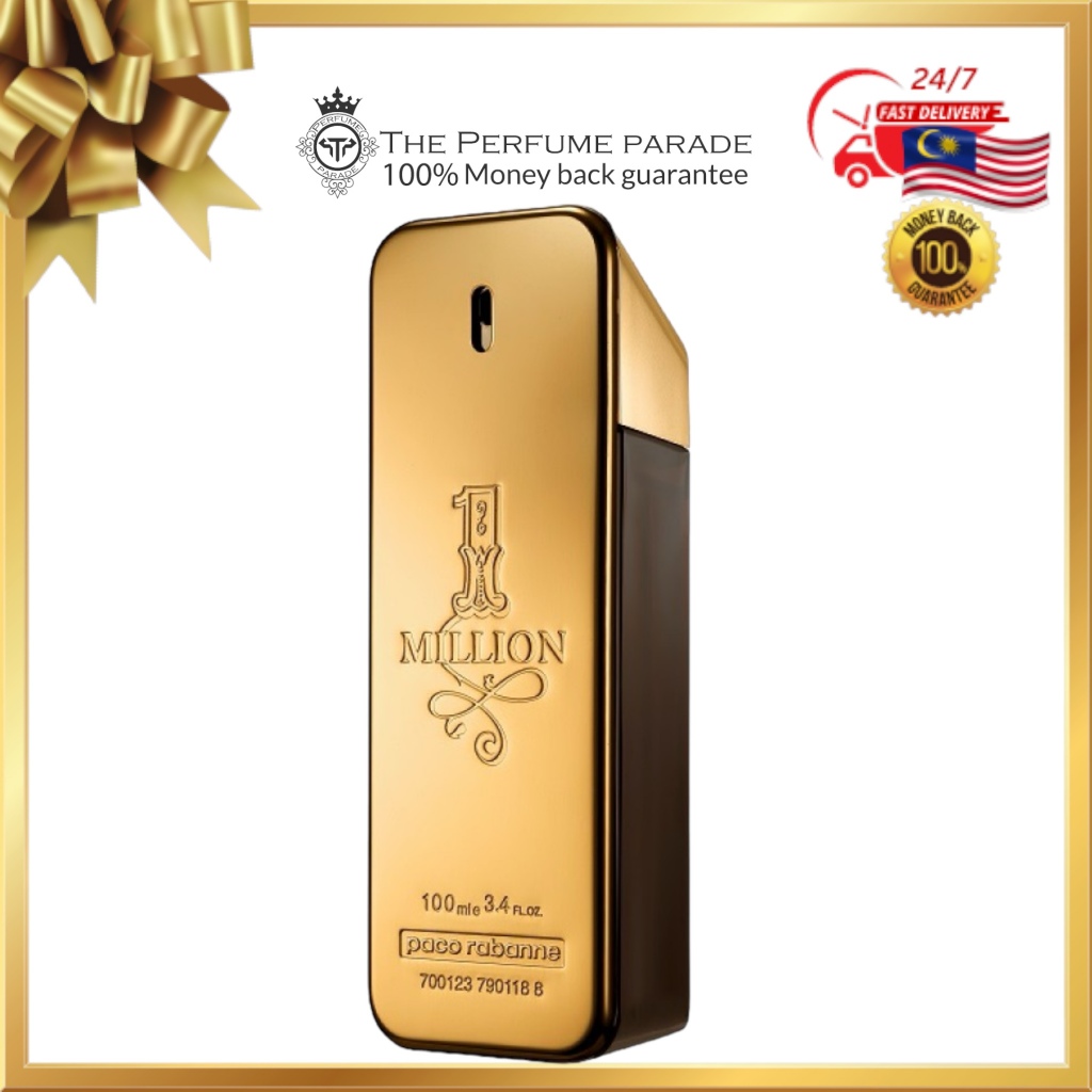 Perfume 1 (One) Million Eau De Toilette 100ml Fragrance For Men ...