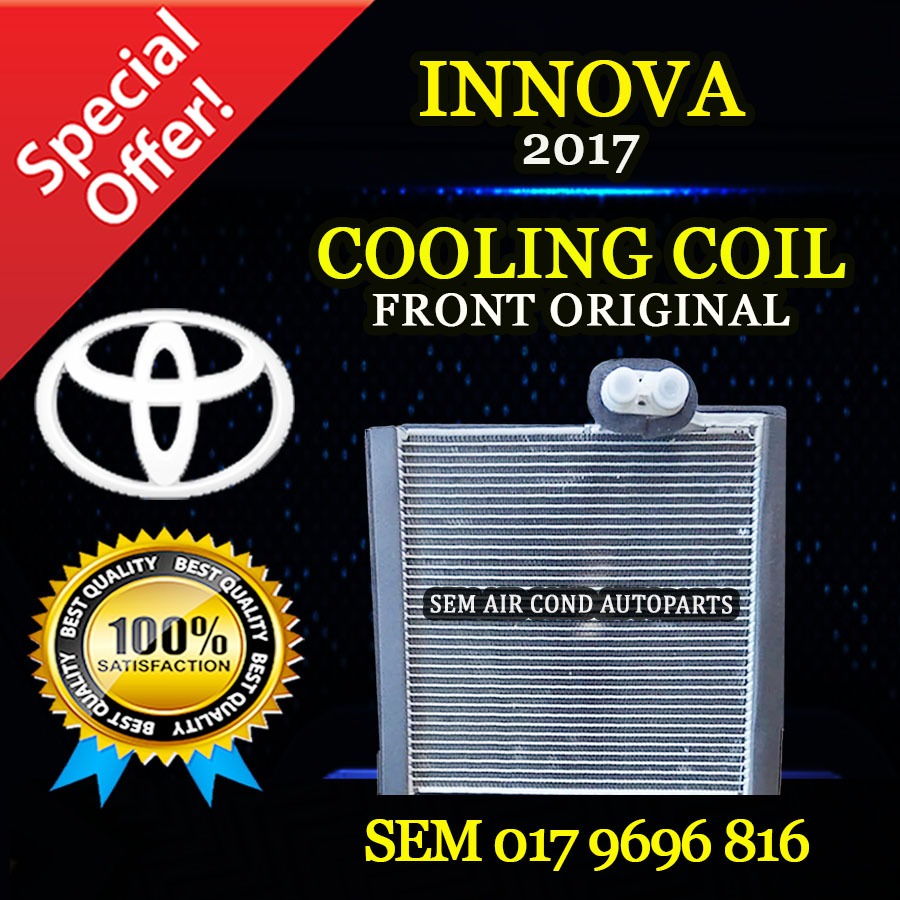 TOYOTA INNOVA NEW MODEL 2017 YEAR FRONT COOLING COIL/ EVAPORATOR (CAR ...