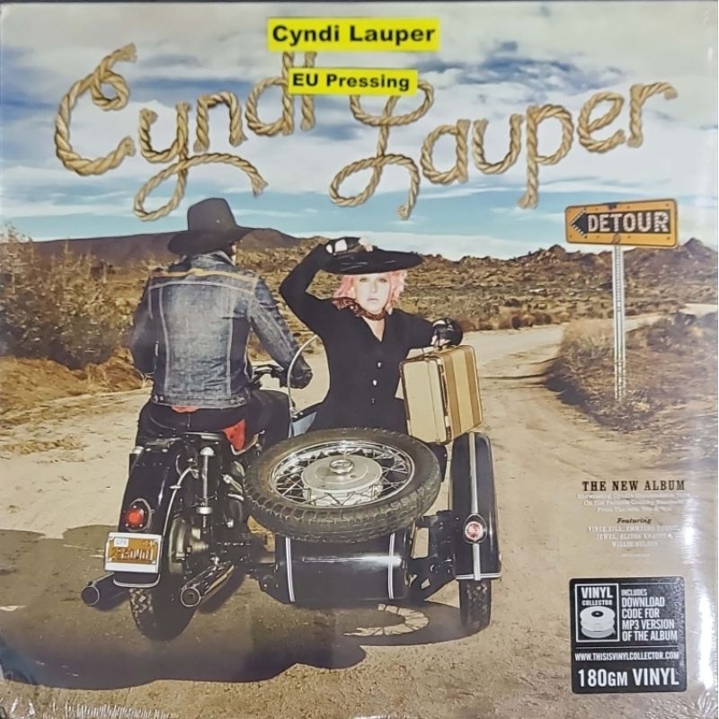 (Read Description) Cyndi Lauper - Detour (LP) | Shopee Singapore