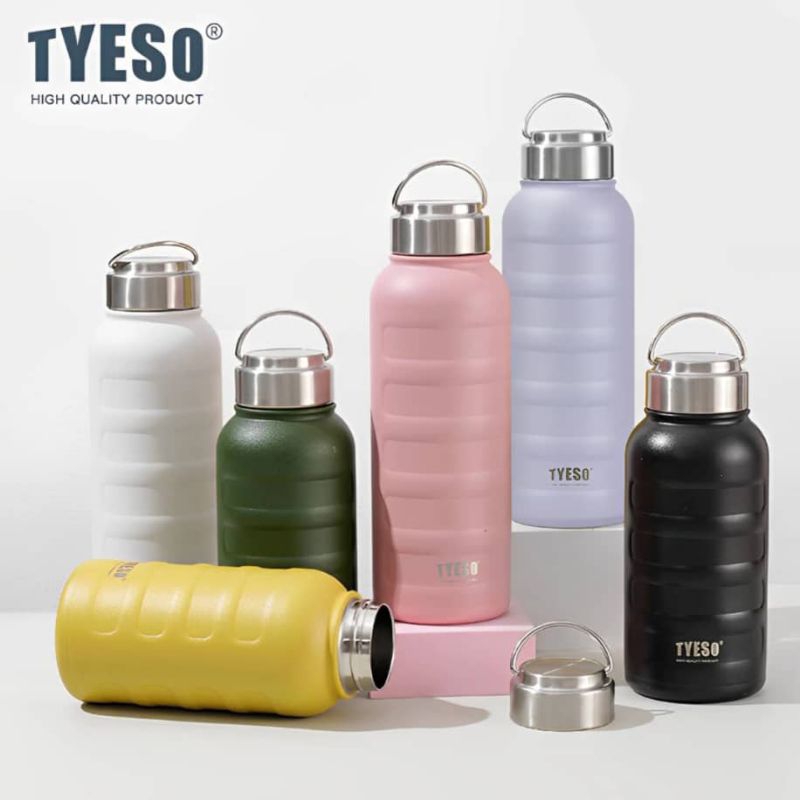 Tyeso 750ml/1000ml Double Insulation Vacuum Thermos Caterpillar Tumbler ...