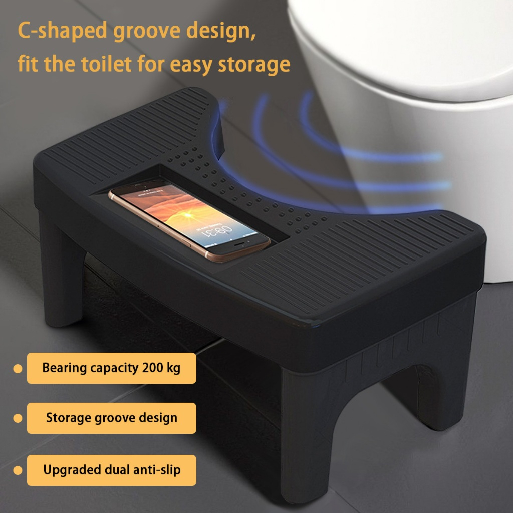 Household toilet stool foot adult children pregnant step on the feet ...