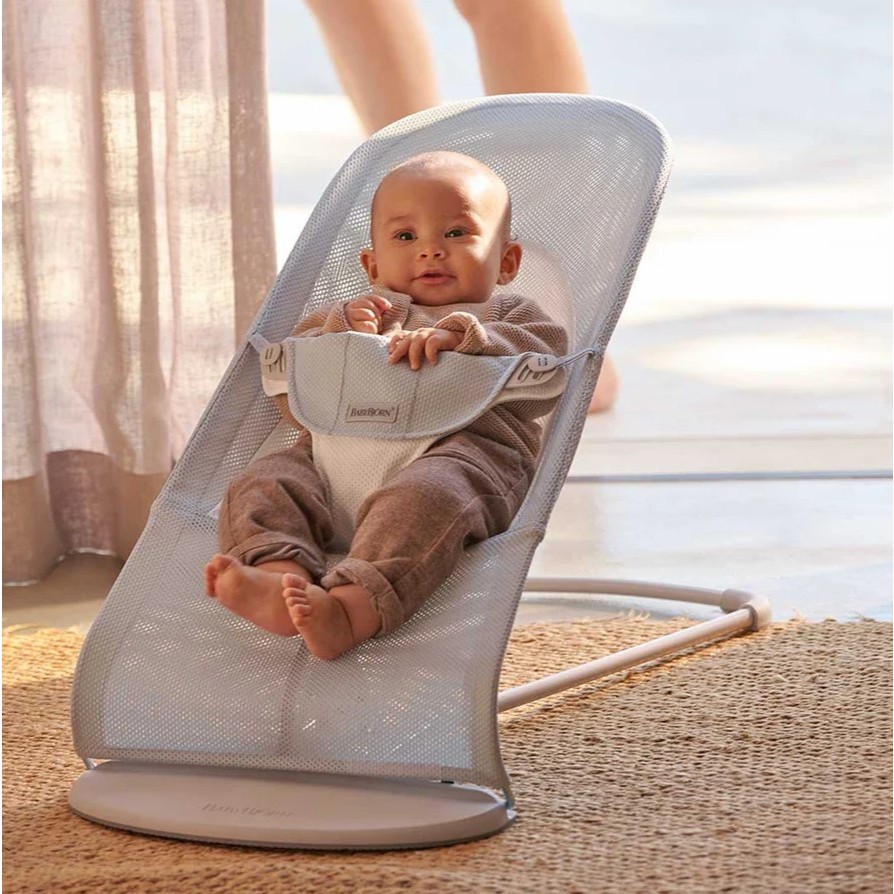 BabyBjorn Bouncer Balance Soft Mesh (Grey Frame) | Shopee Singapore