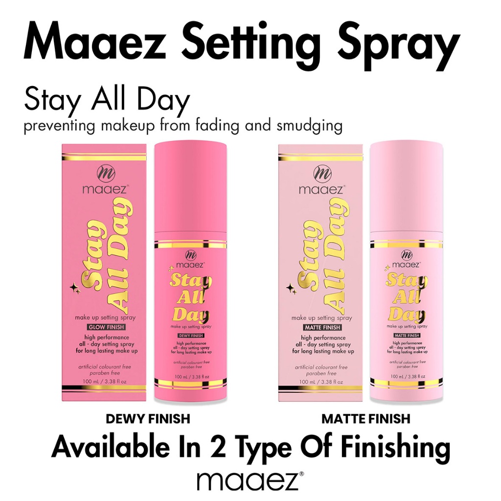 Maaez - Stay All Day (Setting Spray) | Shopee Singapore