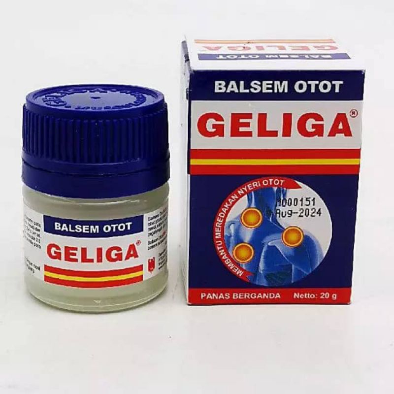 Geliga Muscular Balm 20g.(BALSEM OTOT) | Shopee Singapore