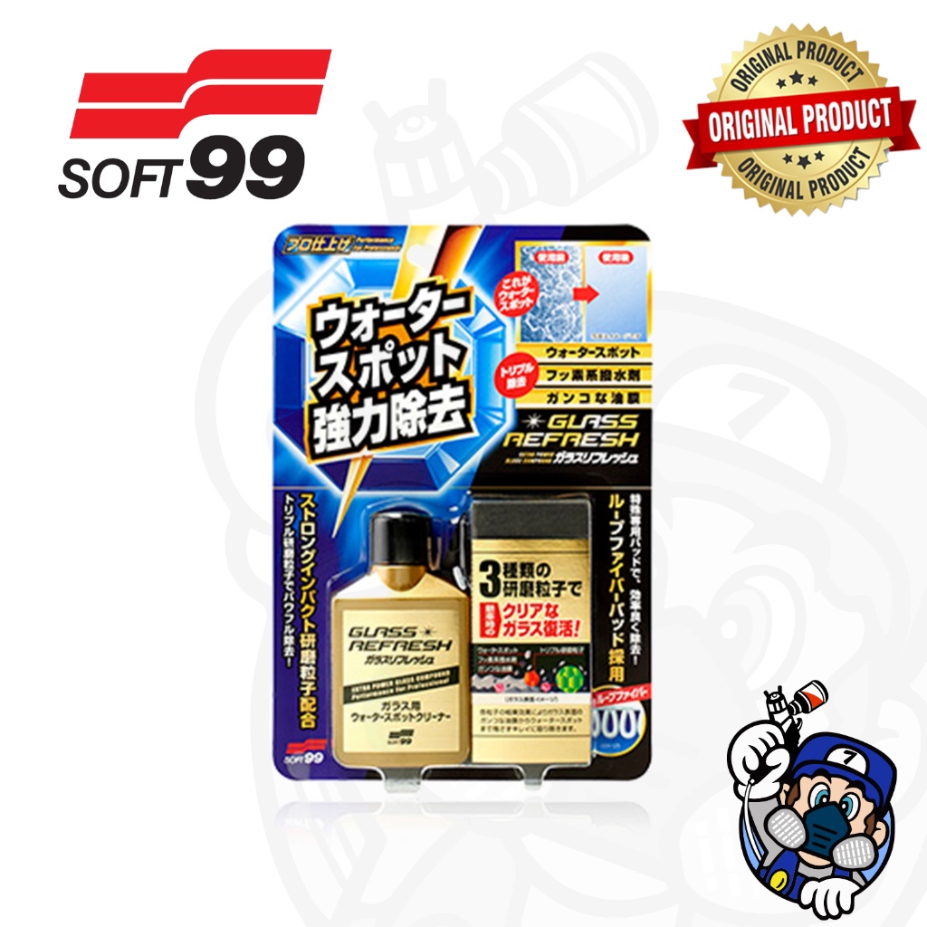 SOFT99 Glass Stain Cleaner (80ML) | Shopee Singapore