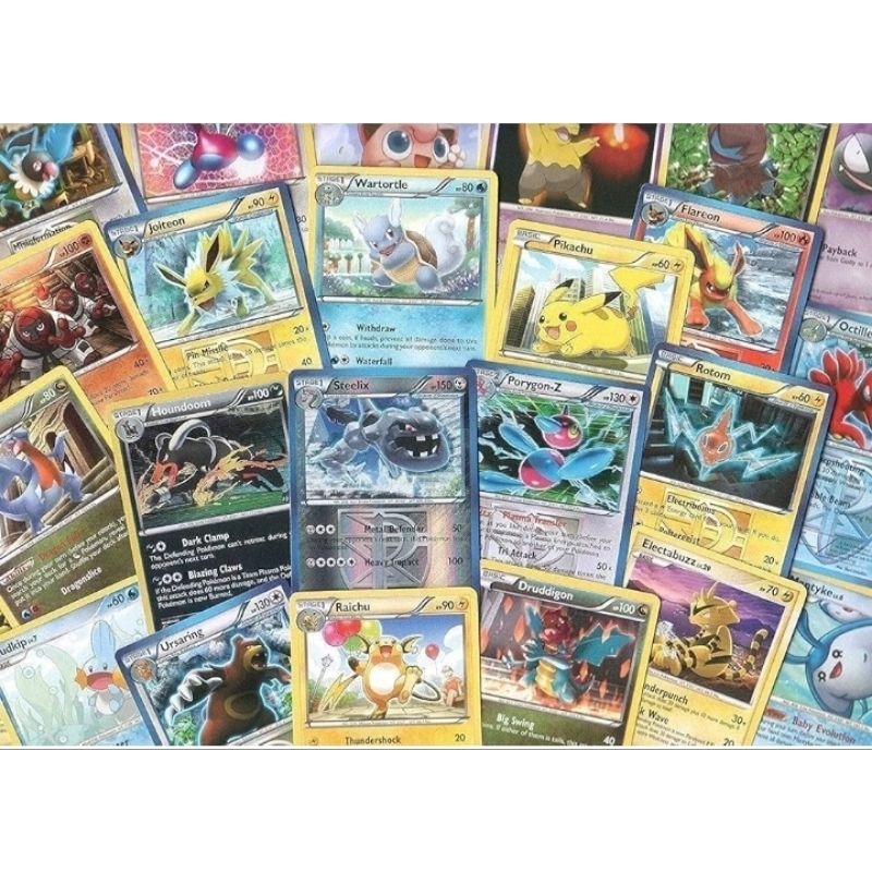 Pokemon TCG - Official Pokemon Cards Collection with 50pcs | Shopee ...