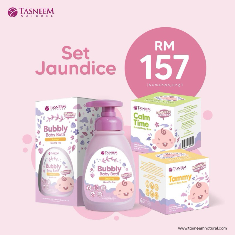 Tasneem Naturel | Set Jaunys untuk bayi yang demam kuning , jaundice ...