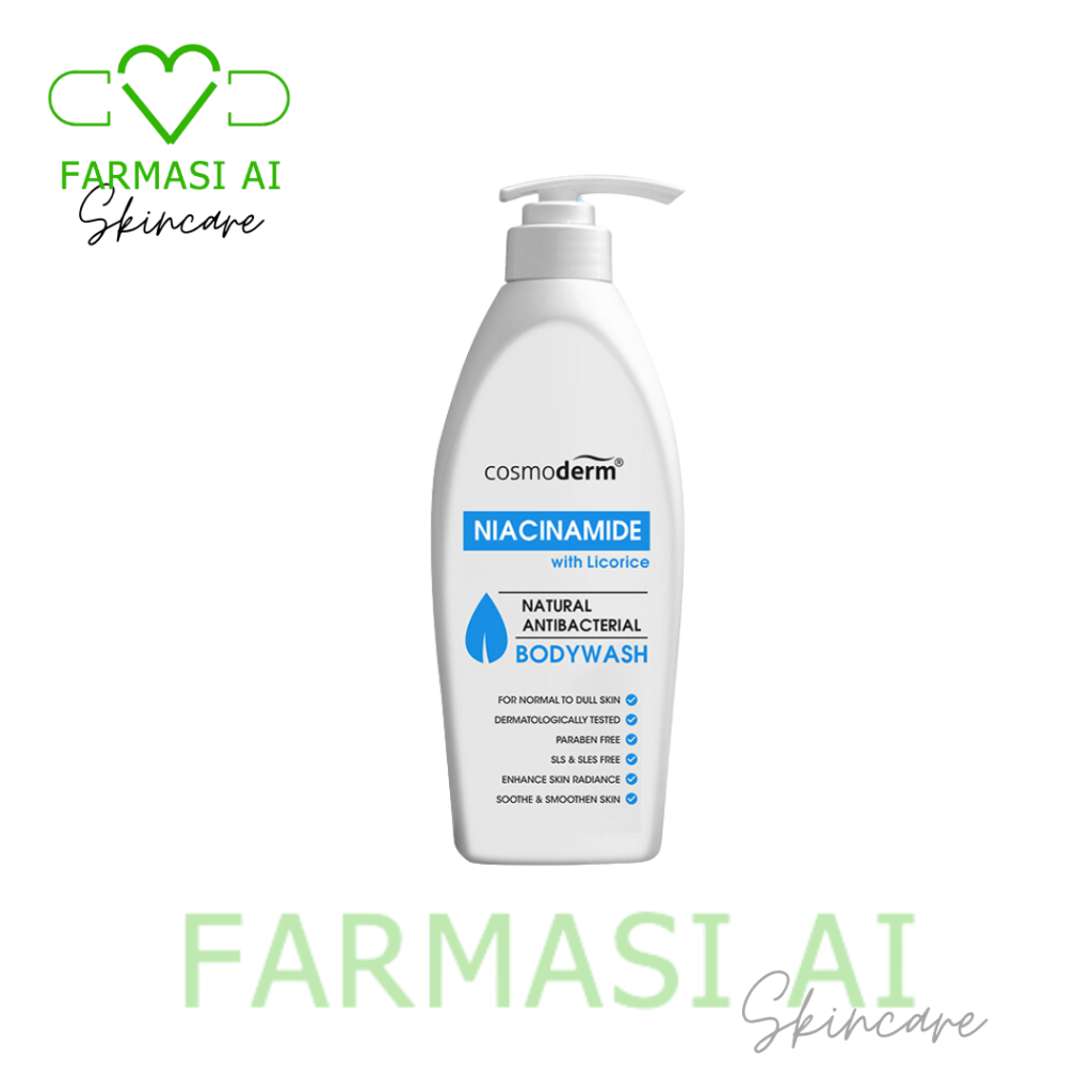 Cosmoderm Niacinamide Body Wash 500ml (Exp : 04/2027) | Shopee Singapore