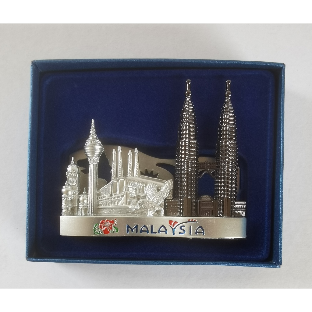 - Scenery Name Card Photo Holder KL Tower KLCC Mosque Souvenir Dark ...