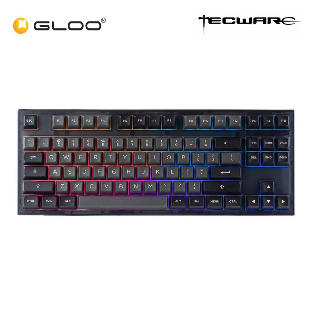 Tecware Veil 87 Pre-Built Pearl Tactile Switch Mechanical Keyboard ...
