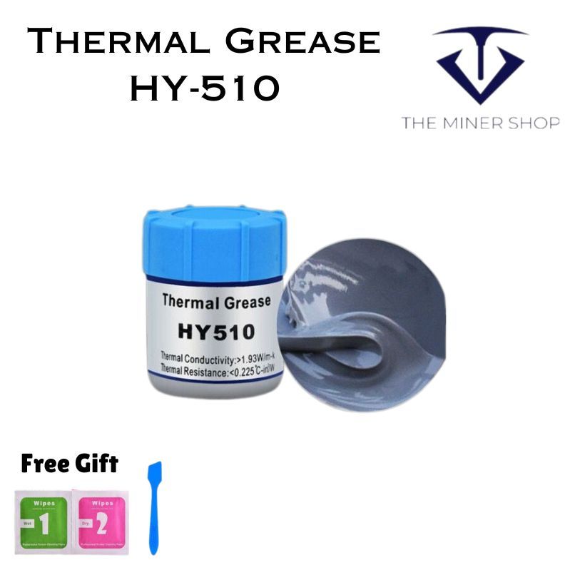 Thermal Grease HY-510 Heatsink Thermal Paste CPU GPU Processor Heatsink ...