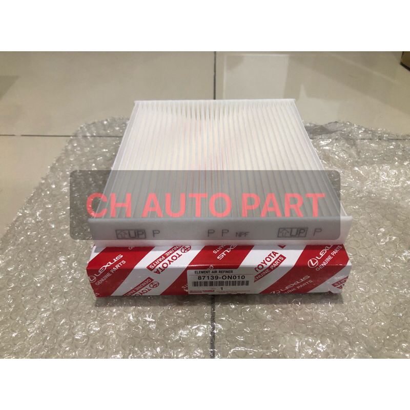 TOYOTA PACKING 87139-ON010 87139-06080 AIR CON FILTER TYT CAMRY/ESTIMA ...