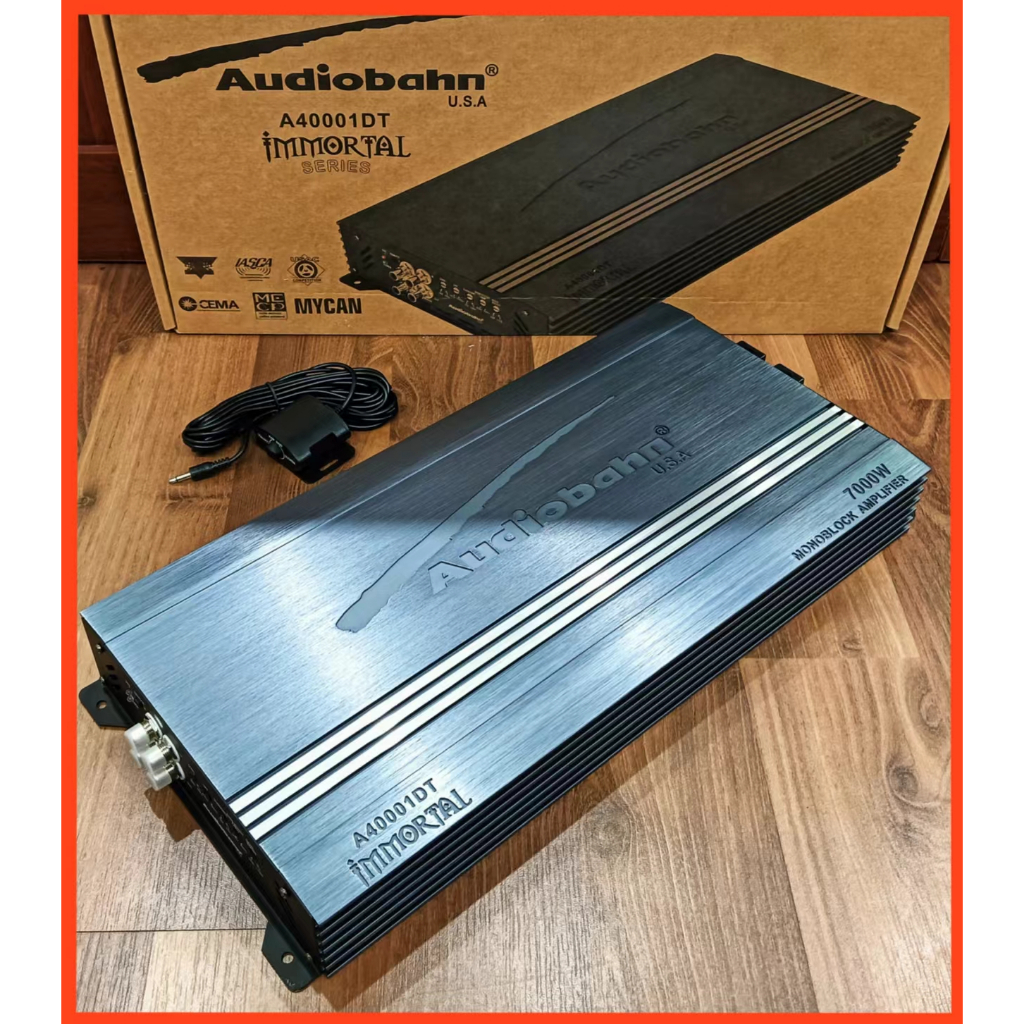 AUDIOBAHN [A40001DT] 7000 Watts Mono Class D Monoblock Amplifier | Shopee Singapore