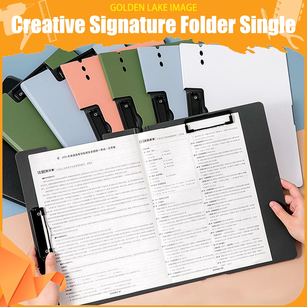 A4 Clipboard with Cover Long File Folder Organizer Paper Organizer ...