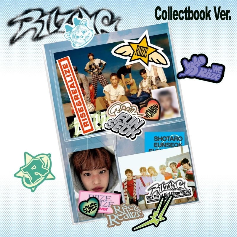 RIIZE 1st ALBUM RIIZING COLLECT BOOK VER. UNSEALED | Shopee Singapore