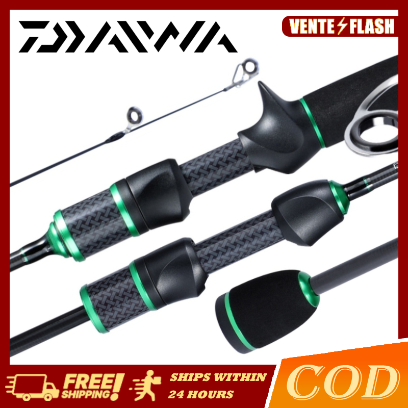 DAIWA UL Spinning Fishing Rod 2 Sections Solid Tip Micro-Jigging Ultra ...