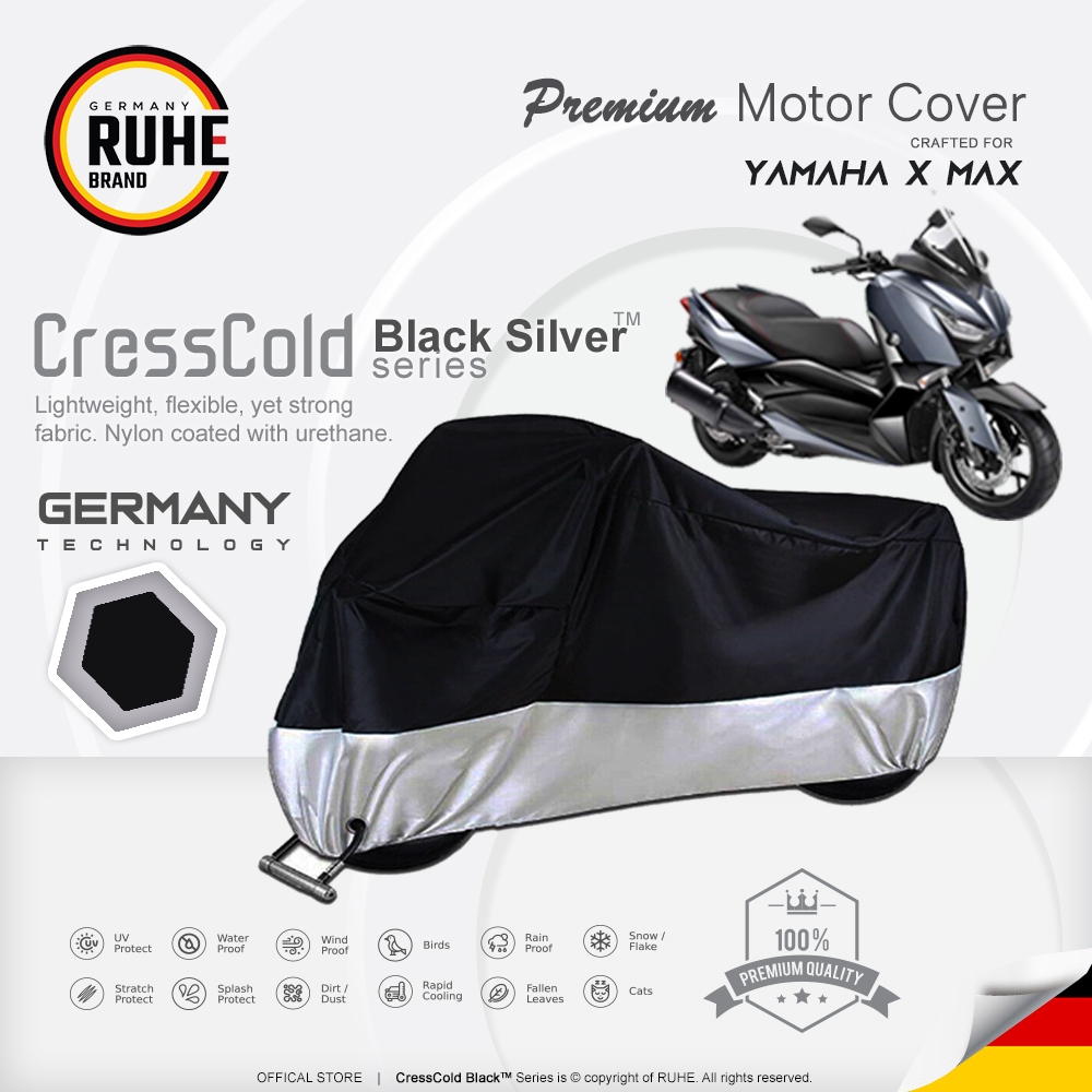 RUHE Motocycle Cover Yamaha XMAX 250 Waterproof 3 Layer Protective ...