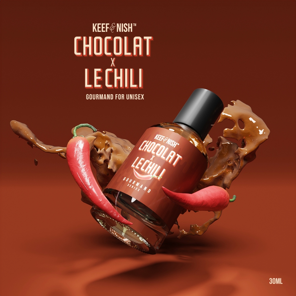 PERFUME PARFUM EDP MINYAK WANGI KEEF & NISH GOURMAND CHOCOLAT X CHILI ...