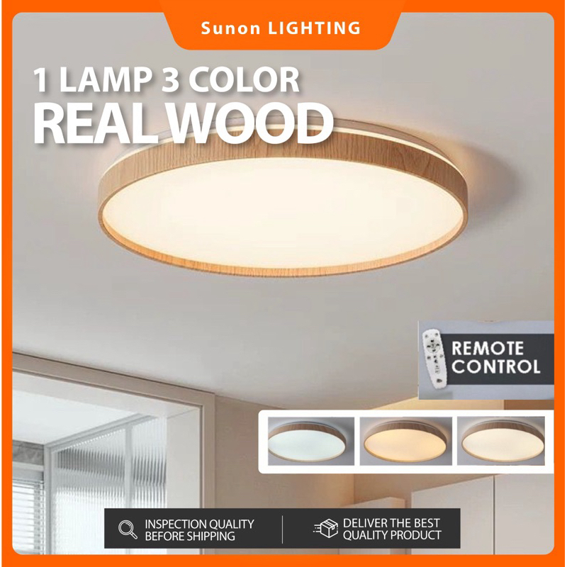 Wood Ceiling Surface Downlight Light Modern Led Panel Light 3 ...