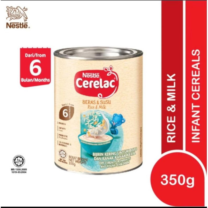 Nestle Cerelac Infant Cerelac 350g (Baby Food/Cerelac) | Shopee Singapore