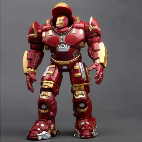 Avengers Iron Man Hulkbuster Action Figures Toy With Light 18CM ...
