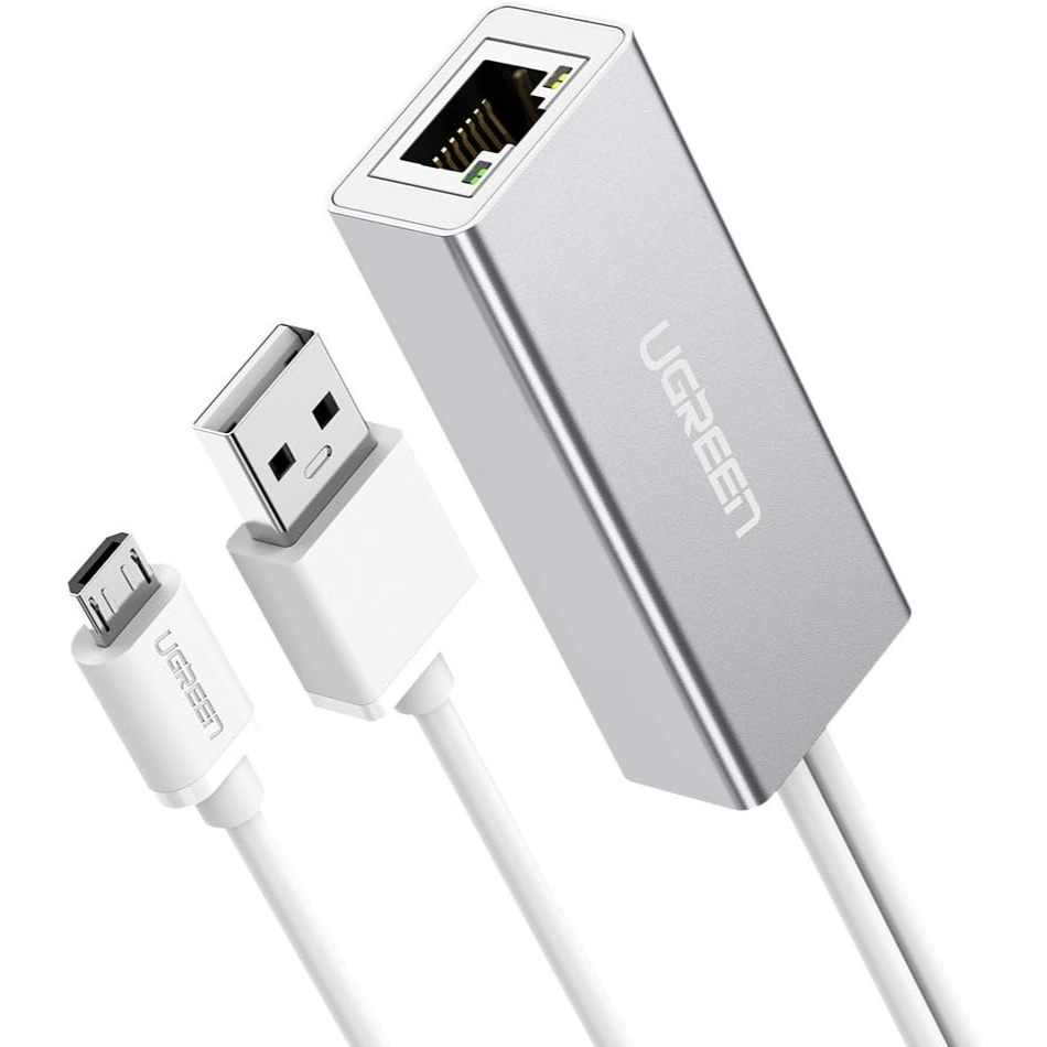 UGREEN Ethernet Adapter Micro USB to RJ45 Ethernet Adapter 50476 ...
