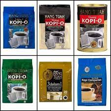 Coffee Hang Tuah DIFFERENT TYPES/Hang Tuah Kopi-O 2 in 1 Black Coffee | Shopee Singapore
