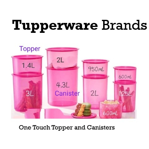 TUPPERWARE ONE TOUCH CANISTER JUNIOR ( 1 PCS ) 1.25L | Shopee Singapore