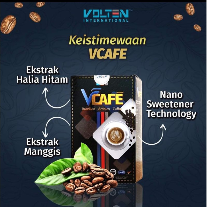 VOLTEN VCAFE COFFEE (TRIAL SET - 4 SACHETS) | Shopee Singapore