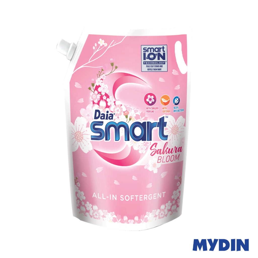 Daia Smart All-In Softergent Sakura Liquid Refill (1.5kg) | Shopee ...