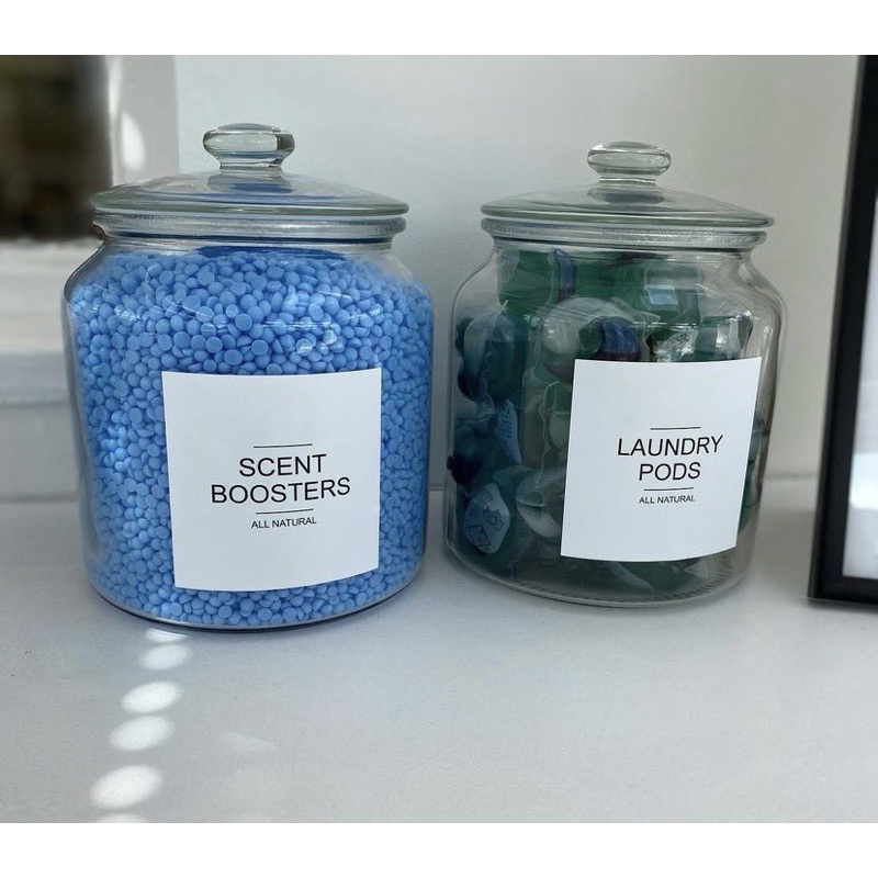 IKEA VARDAGEN Food Storage Glass Container Balang Kaca Balang Kuih ...
