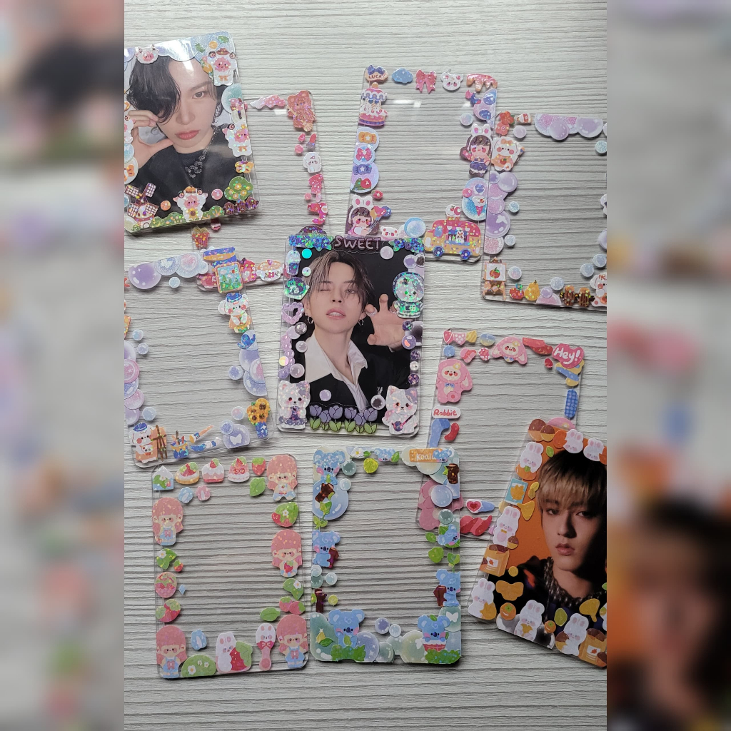 Toploader Deco | Decorated Toploader | Kpop | Photocard | Shopee Singapore